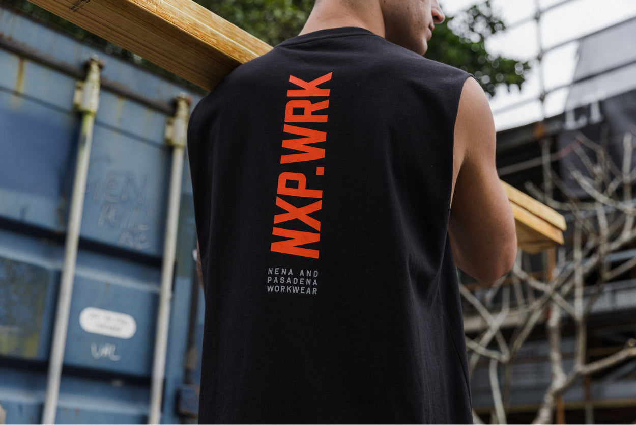 Men's Work Muscle Tops | NXP