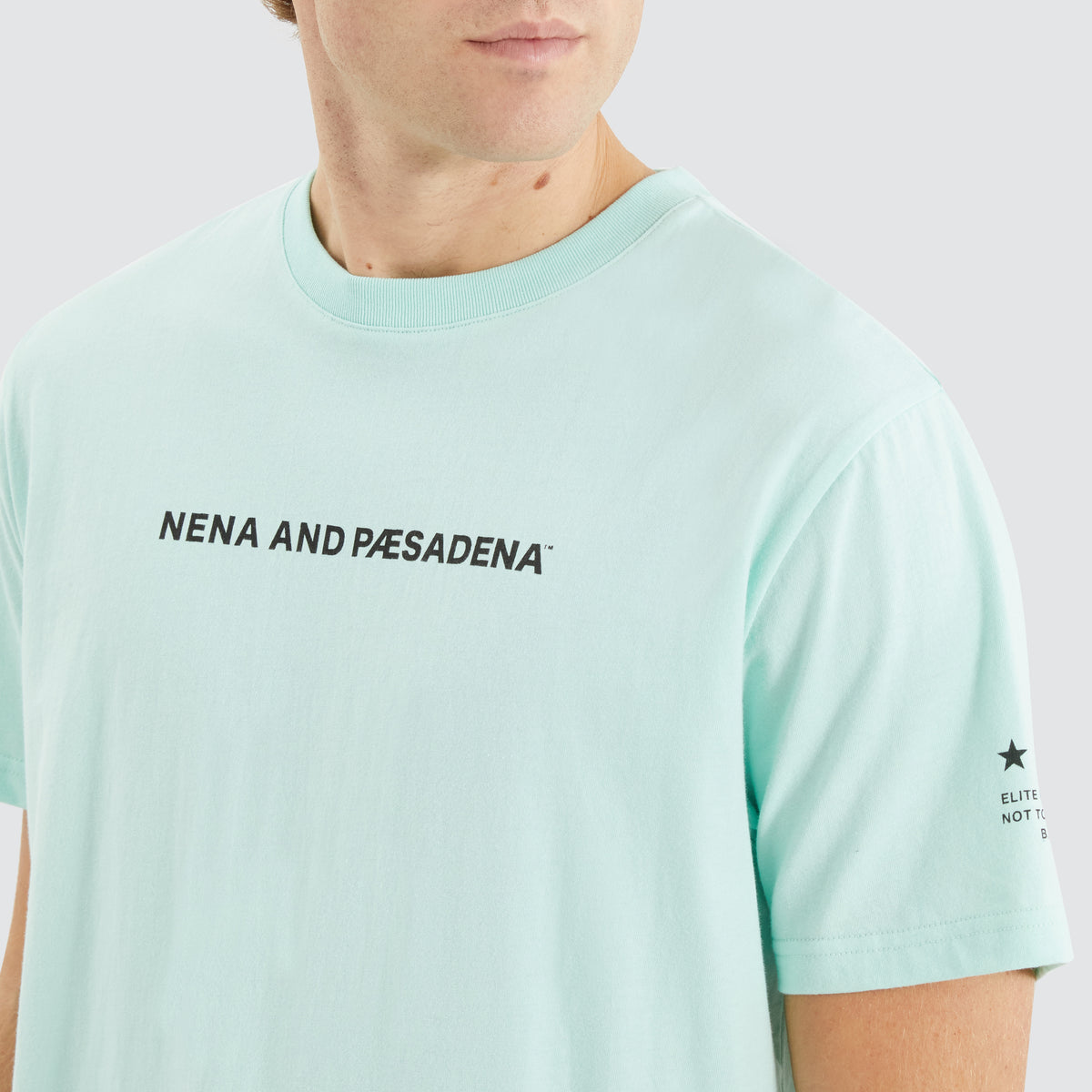 Extension Dual Curved Tee in Green/Black | NXP