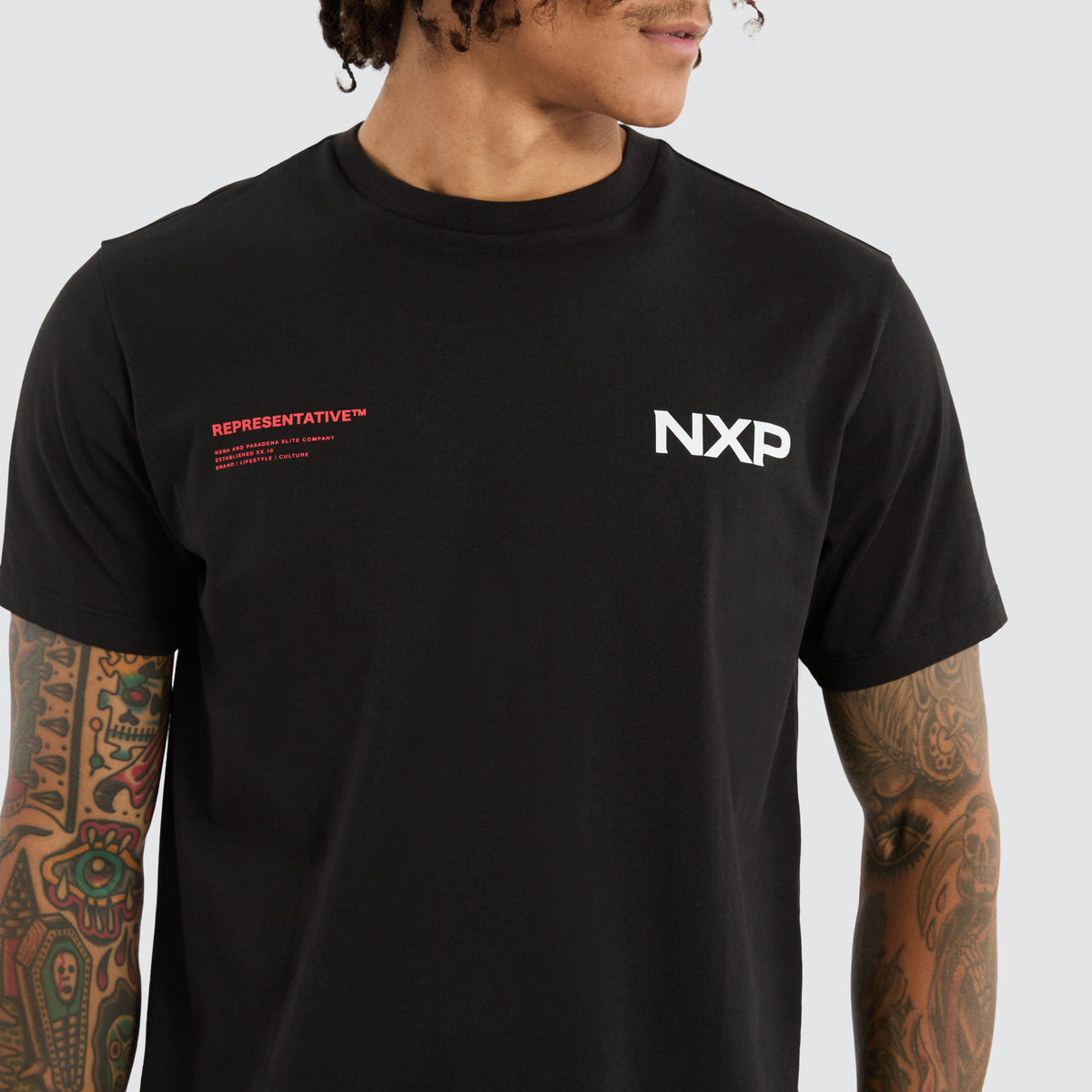 Brace Standard Tee Jet Black | NXP