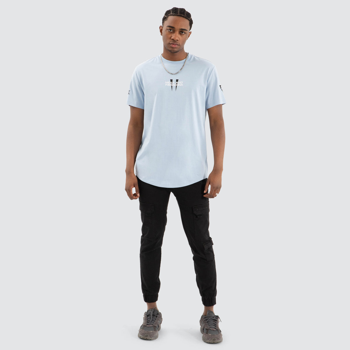 Legion Dual Curved Tee Skyway Blue | NXP