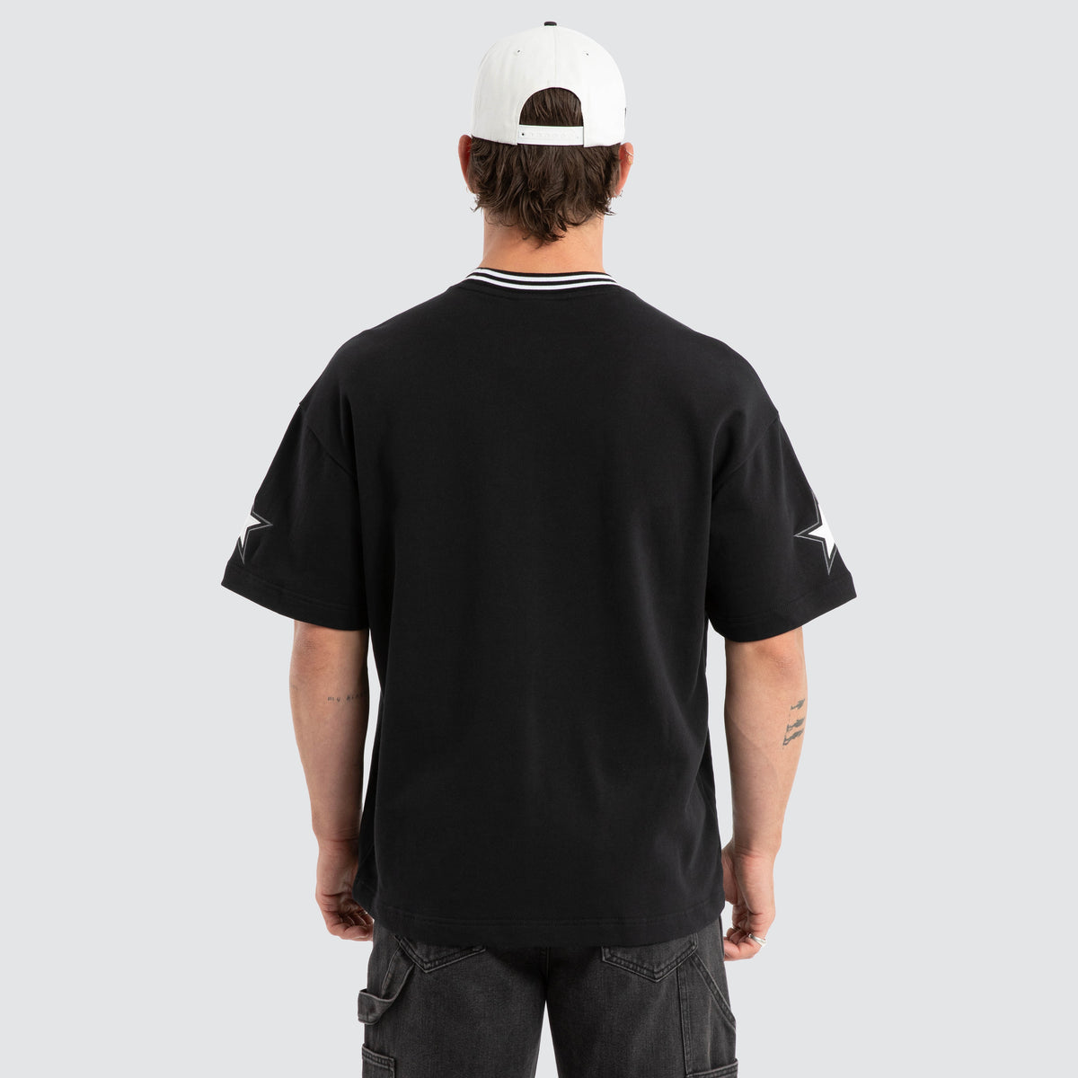 Destined Loopback Raptor Tee Anthracite Black | NXP