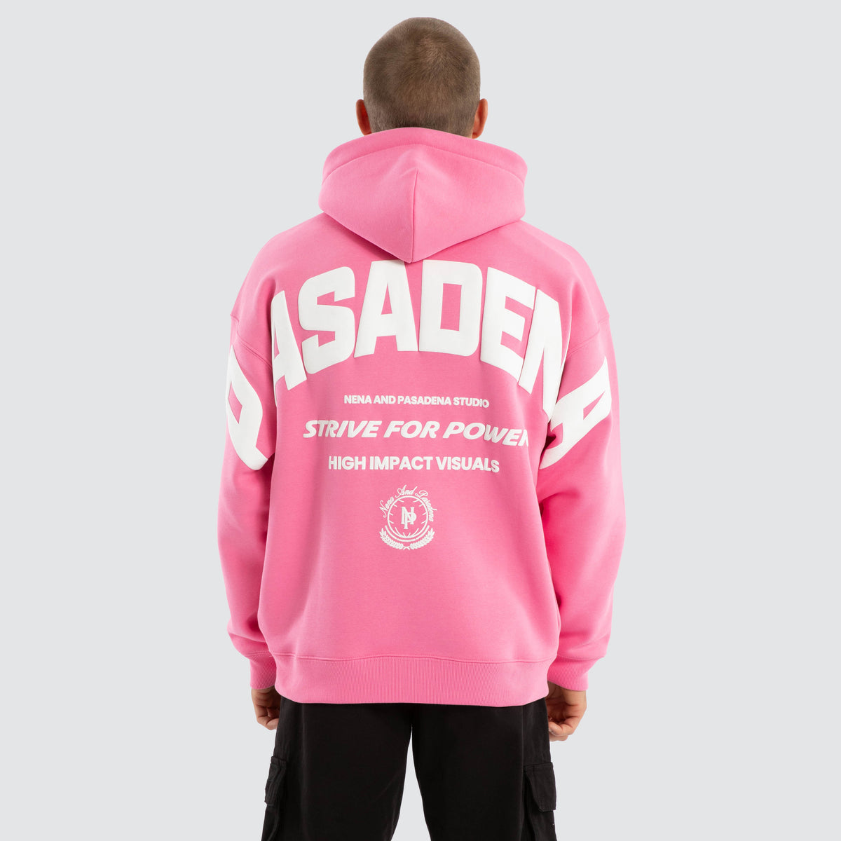 Strive Box Fit Hoodie Pink | NXP