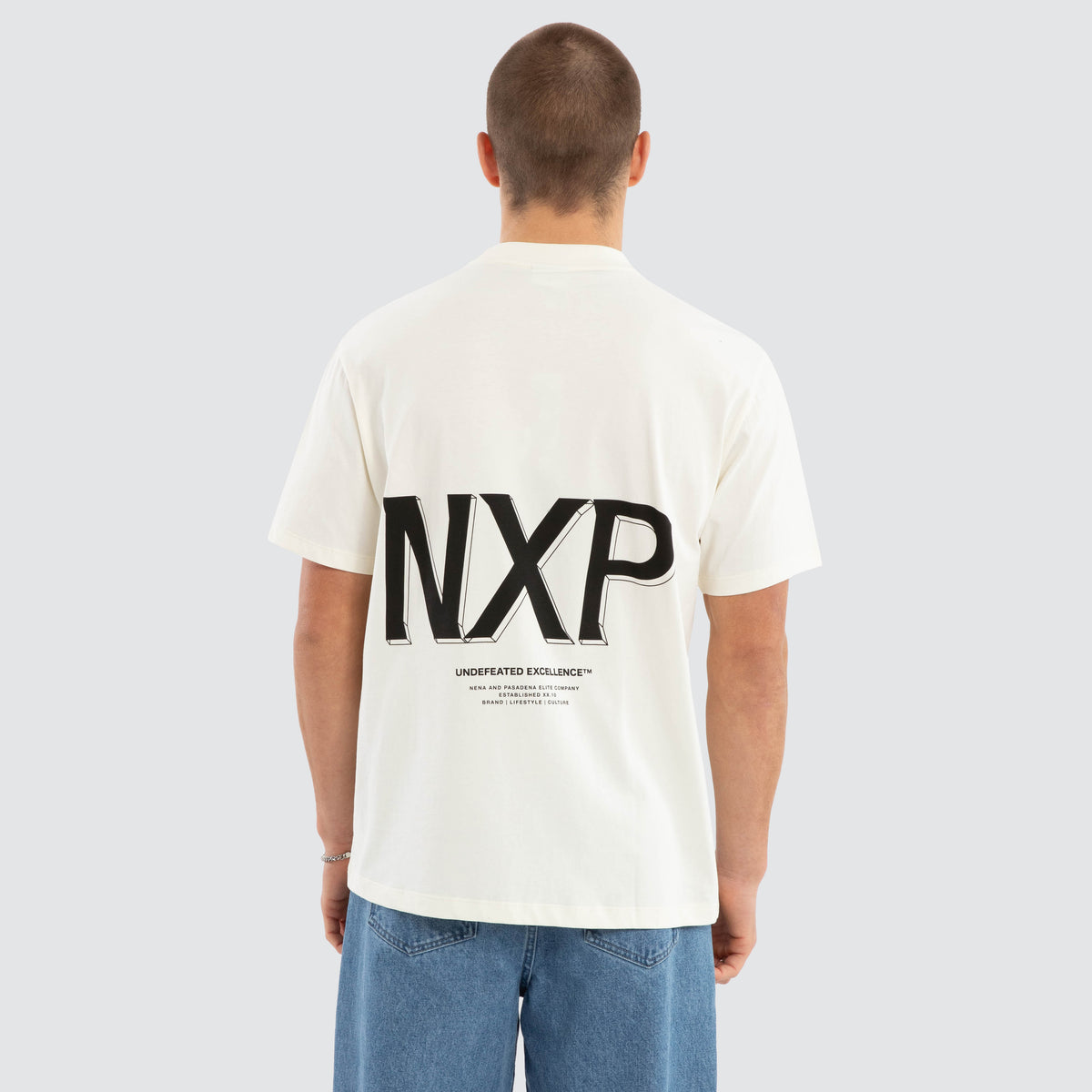 Break Classic Fit Tee Natural White | NXP