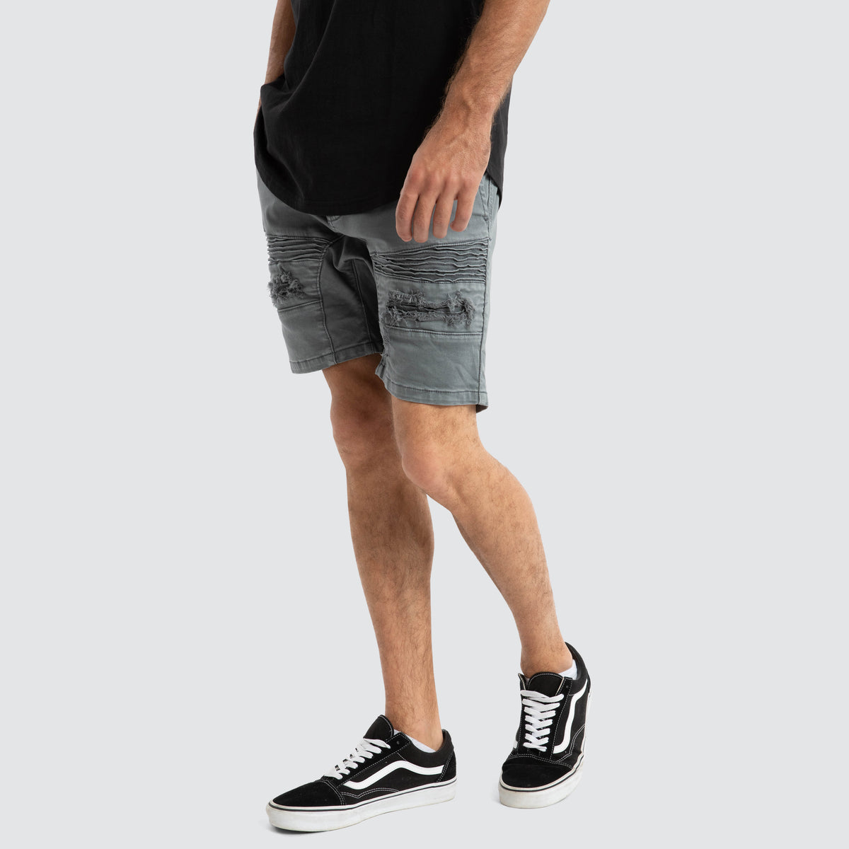 Viper Denim Short in Iron Gate Grey | NXP
