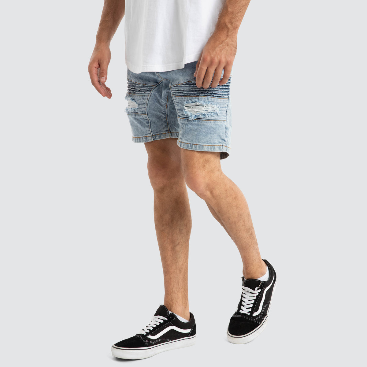 Viper Denim Short in Portland Blue | NXP