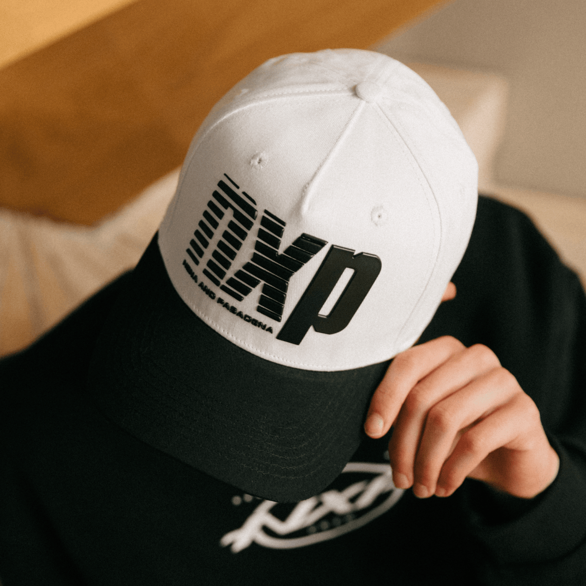 NXP Arcade 5 Panel Peak Cap in White - Nena and Pasadena | NXP