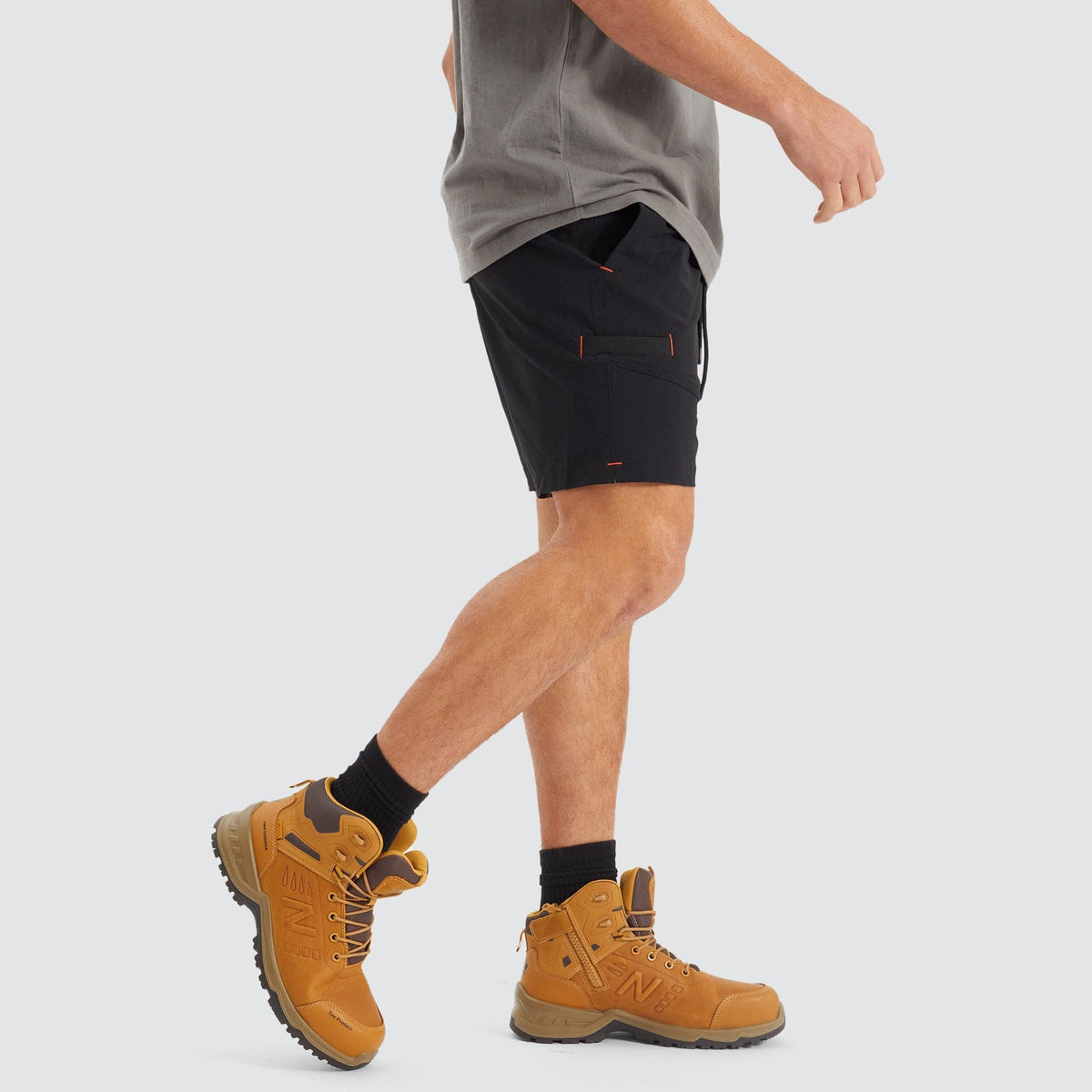 Assembly Ripstop Short in Black - NXP WORKWEAR | NXP