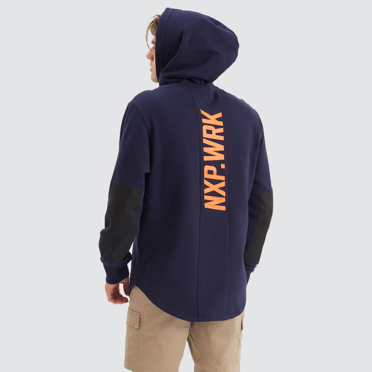 Blueprint Dual Curved Hoodie in True Navy - NXP WORKWEAR | NXP