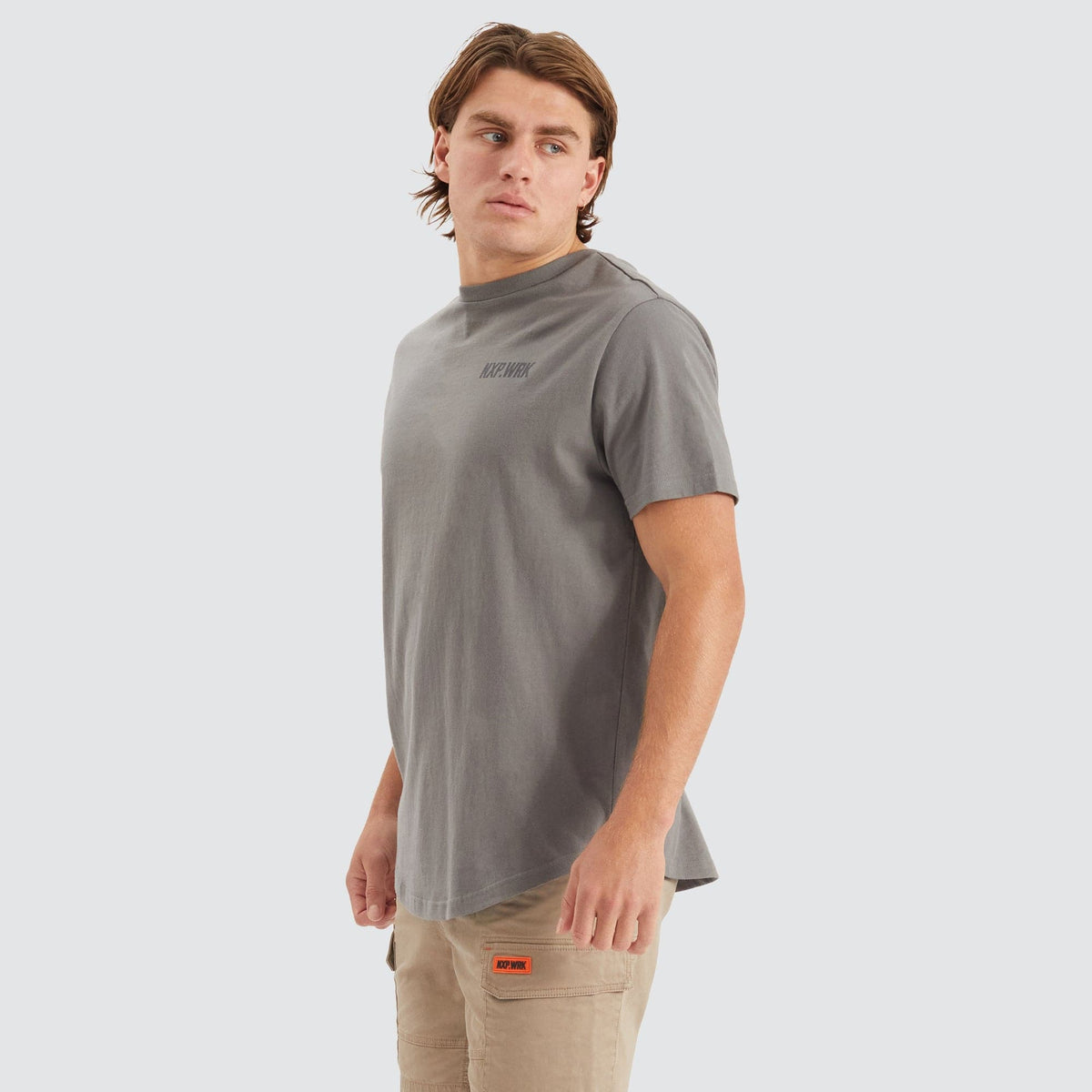 Blueprint Dual Curved Charcoal T-shirt - NXP WORKWEAR | NXP