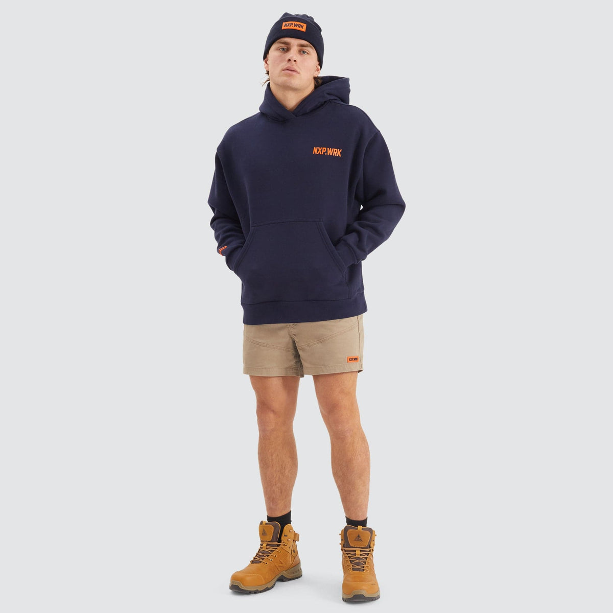 Concept Relaxed Fit Hoodie in True Navy - NXP WORKWEAR | NXP