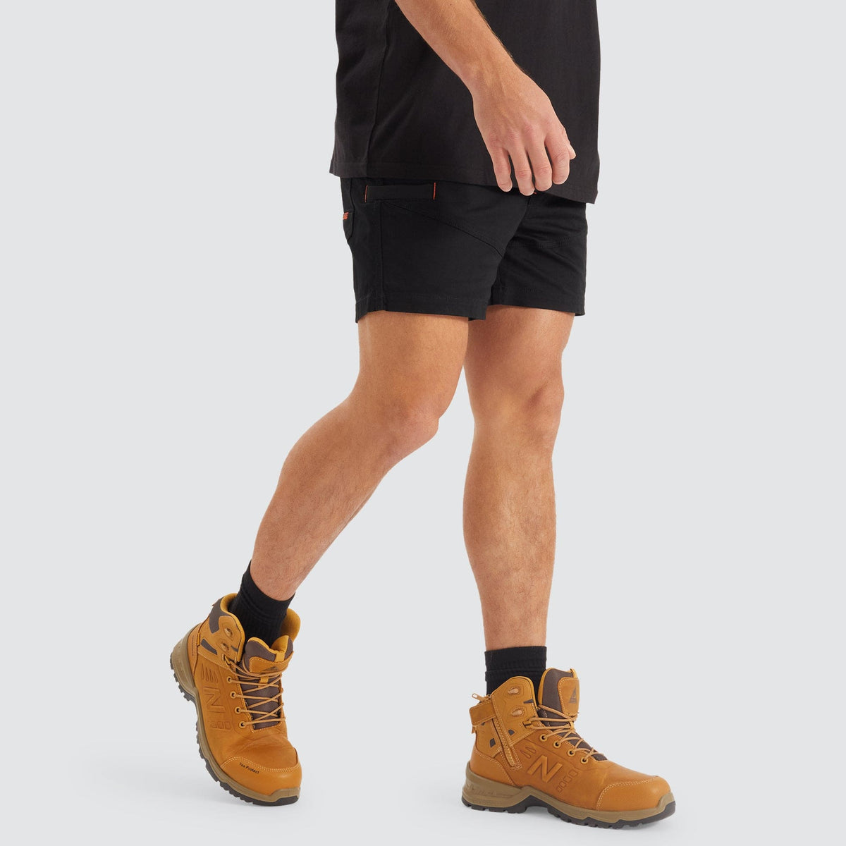 Construct Utility Short in Black - NXP WORKWEAR | NXP