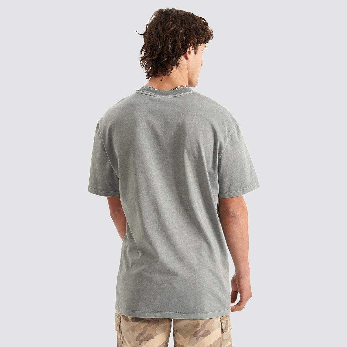 Cycle Relaxed T-Shirt in Pigment Neutral Grey | Nena and Pasadena | NXP