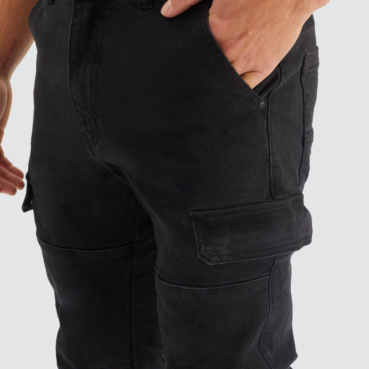 Dozer Slim Fit Jogger Pant in Vintage Black - NXP WORKWEAR | NXP