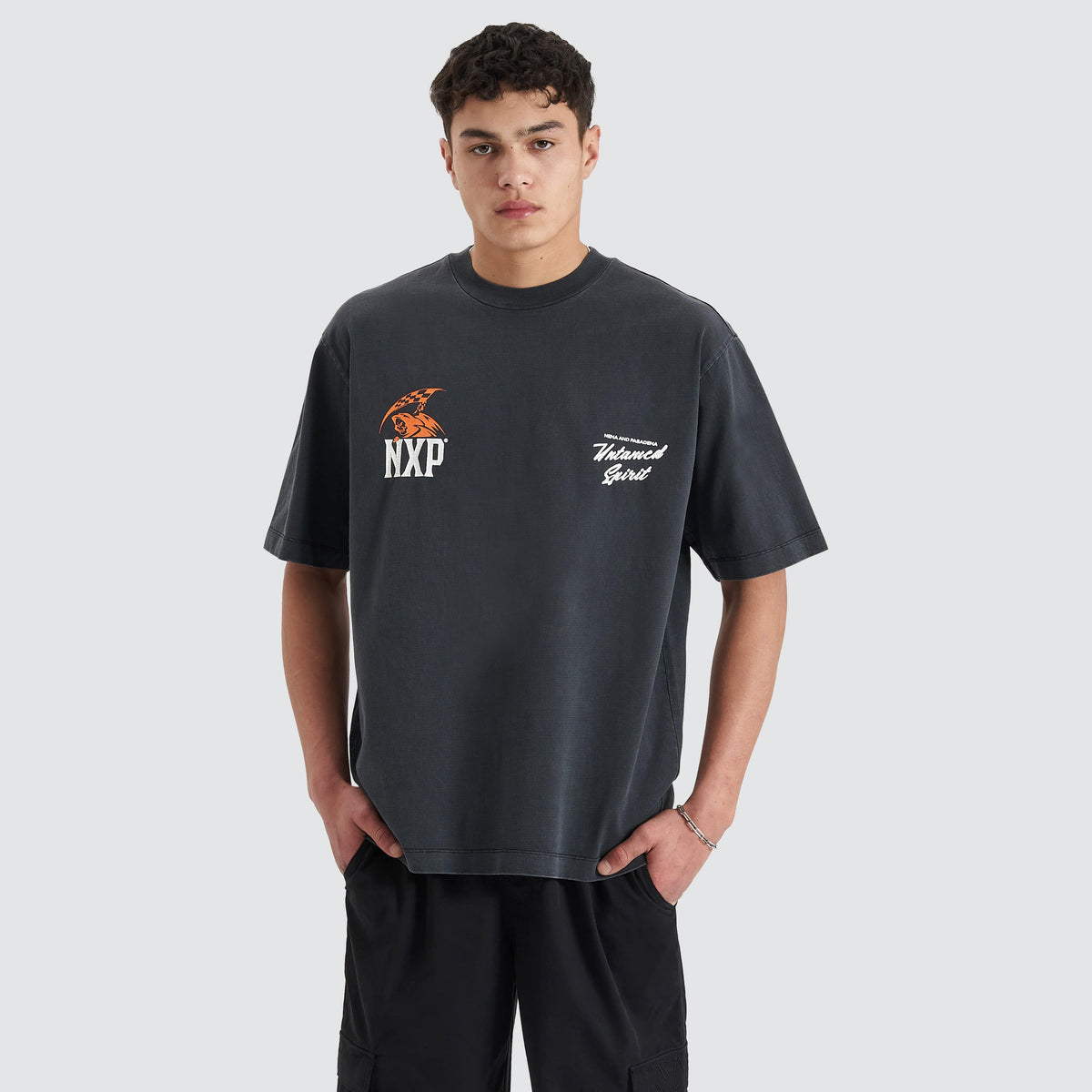 NXP Extrapolate Heavy Tee in Black - Nena and Pasadena | NXP