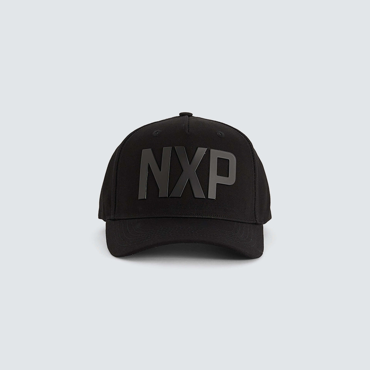 NXP Facade 5 Panel Peak Cap in Black - Nena and Pasadena | NXP