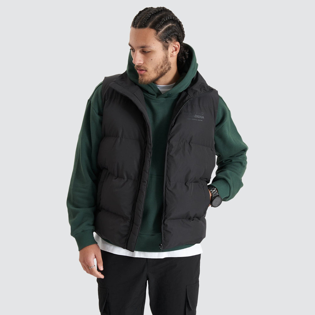 Marshal Puffer Vest Jet Black - NXP | NXP