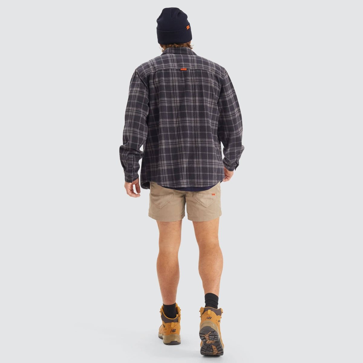 Platform Worker Shirt in Black Check - NXP WORKWEAR | Nena And Pasadena