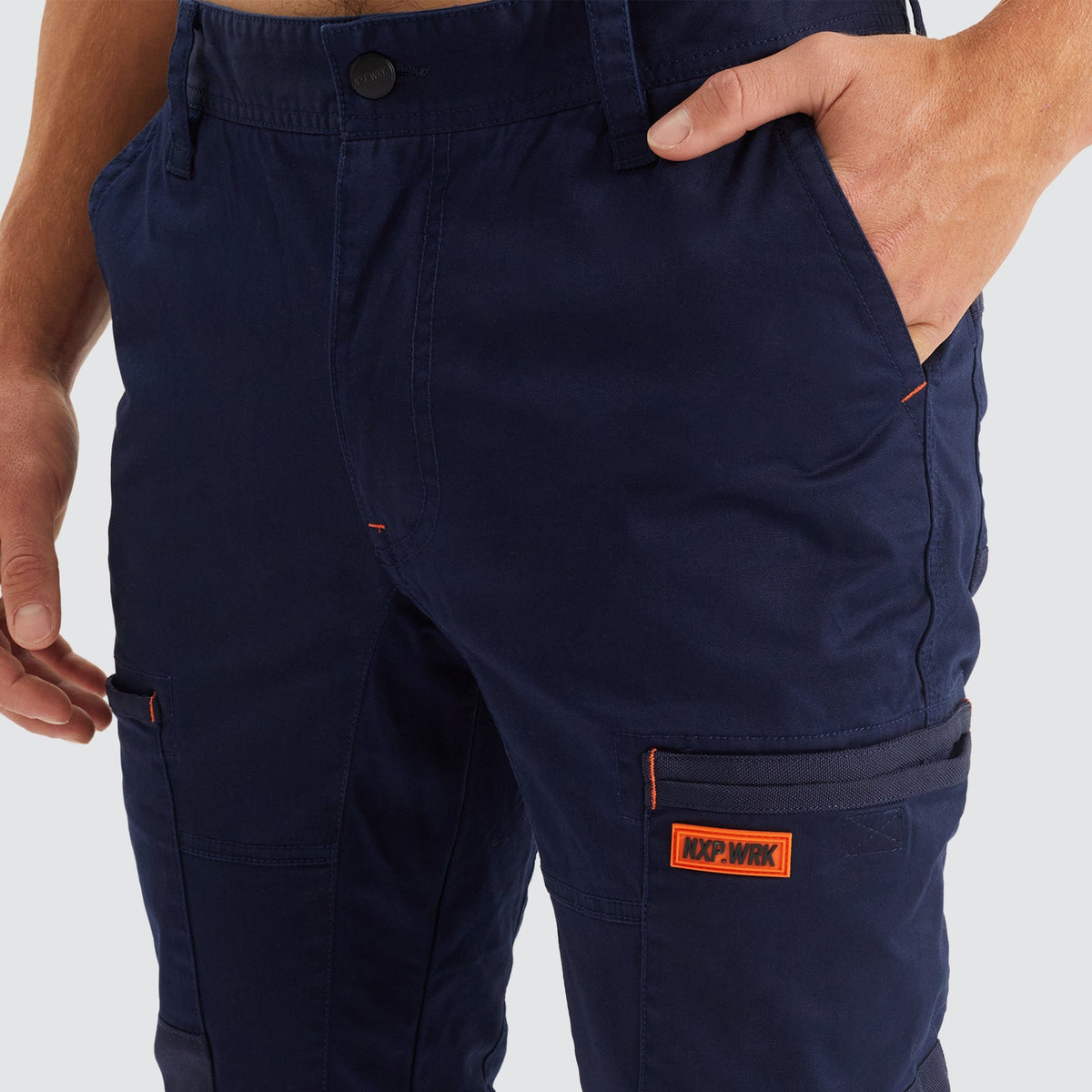 Precision Slim Fit Pant in Navy - NXP WORKWEAR | NXP