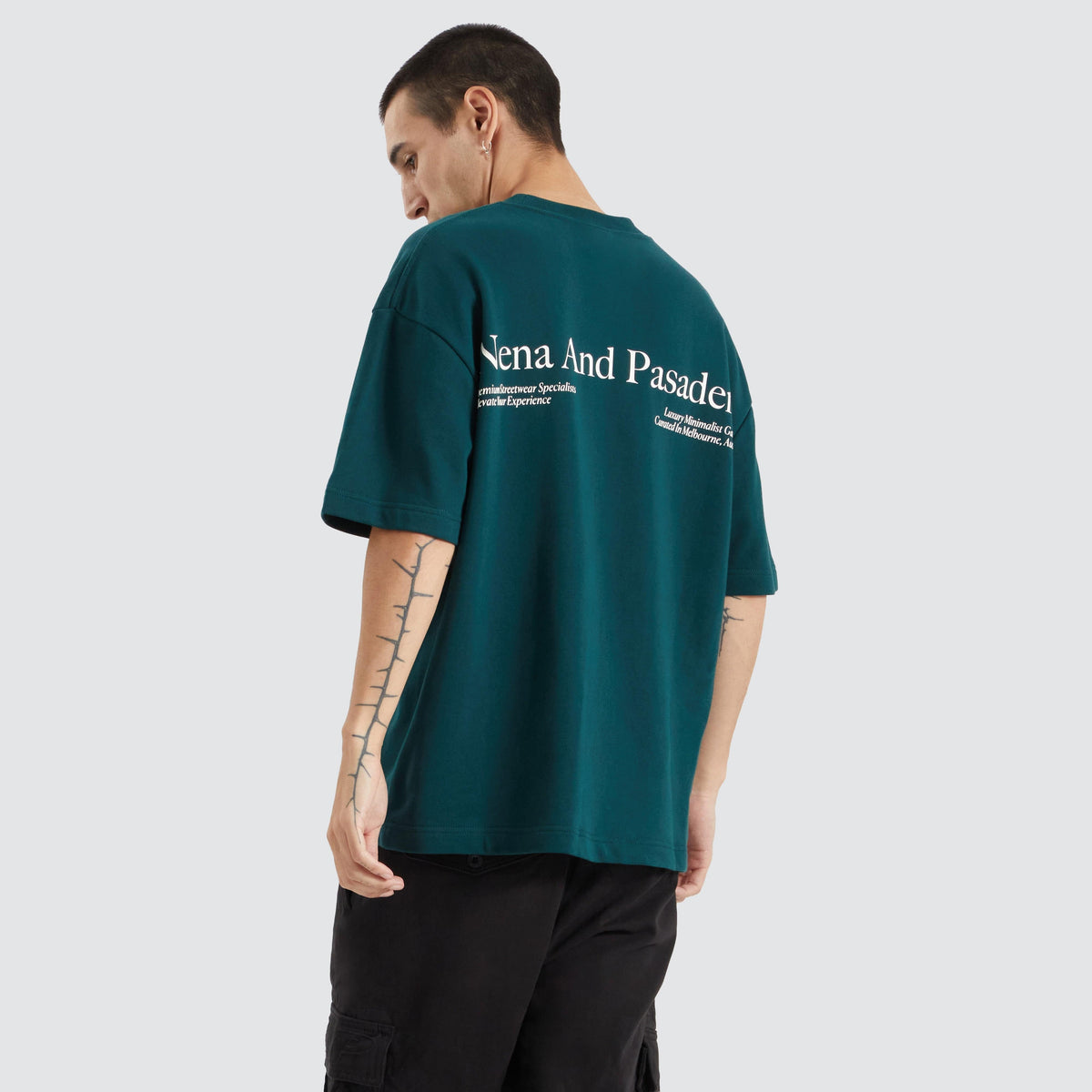 NXP Premium Loop Back Tee in Bull Pine - Nena and Pasadena | NXP