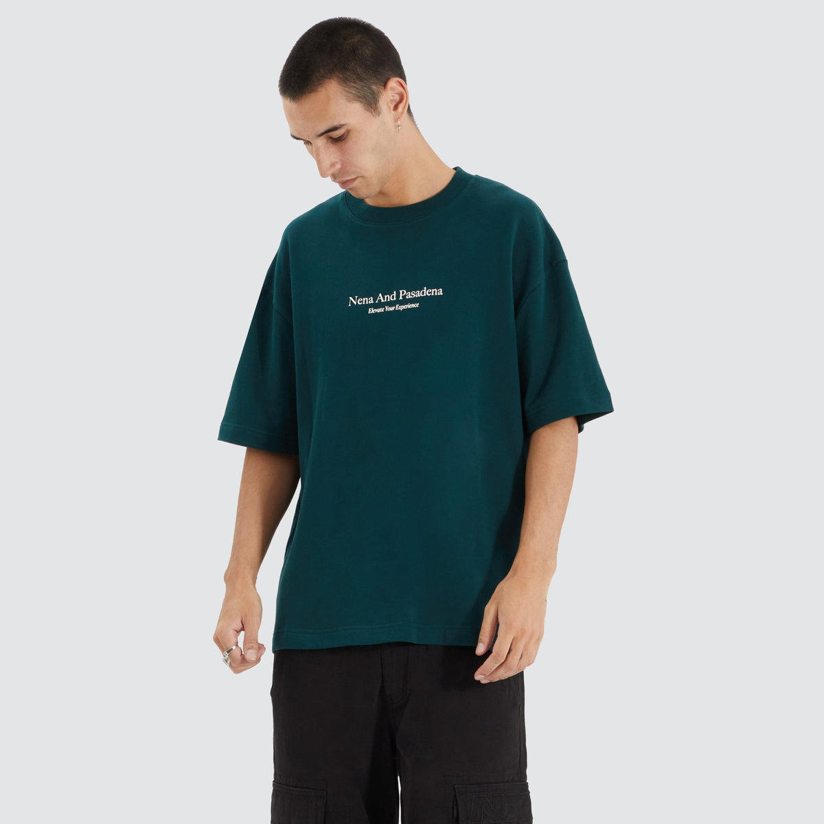 NXP Premium Loop Back Tee in Bull Pine - Nena and Pasadena | NXP