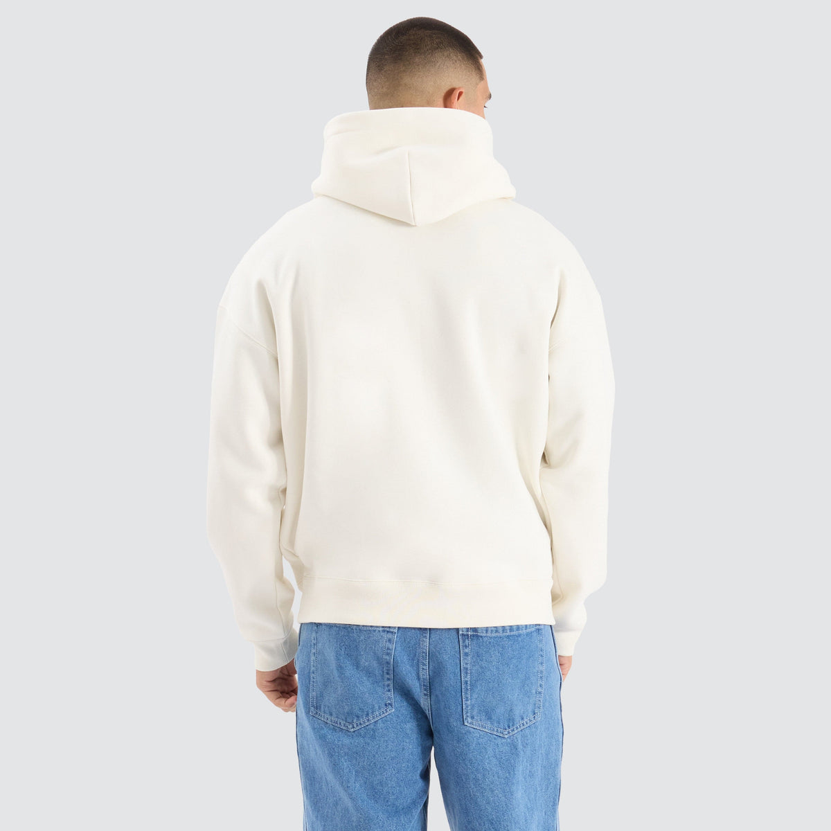 NXP Rapid Box Fit Hoodie in Off-White Tofu | NXP