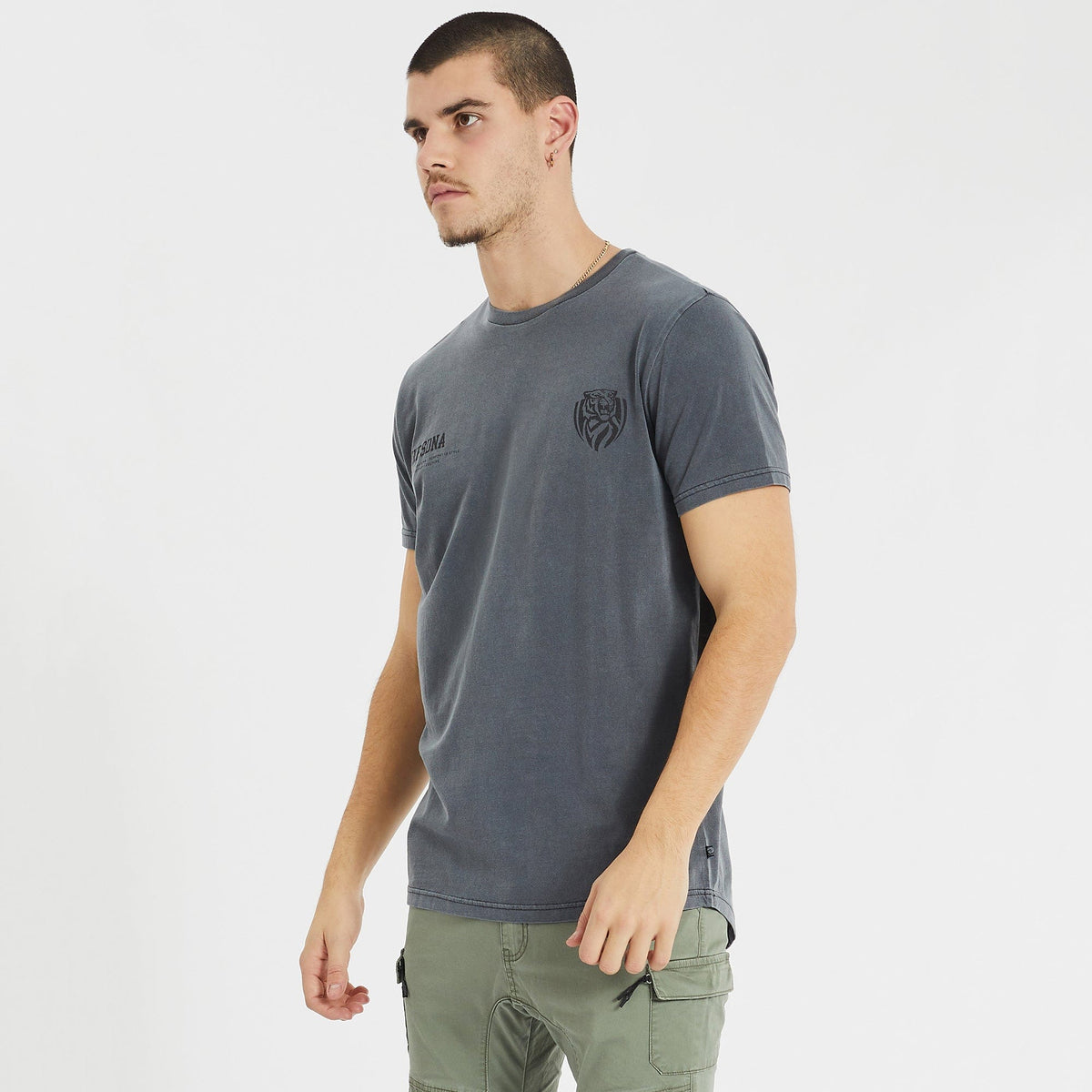 Richmond Tigers Cape Back T-Shirt Charcoal // NXP x AFL Collection ...