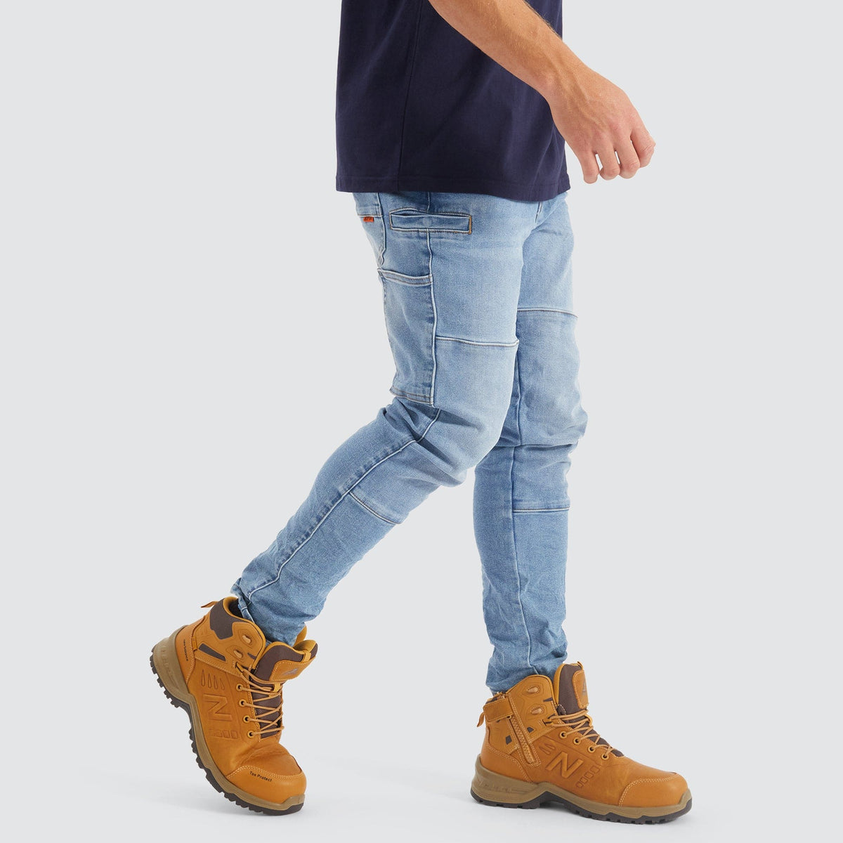 Scope Slim Fit Pant in Mid Blue - NXP WORKWEAR | NXP