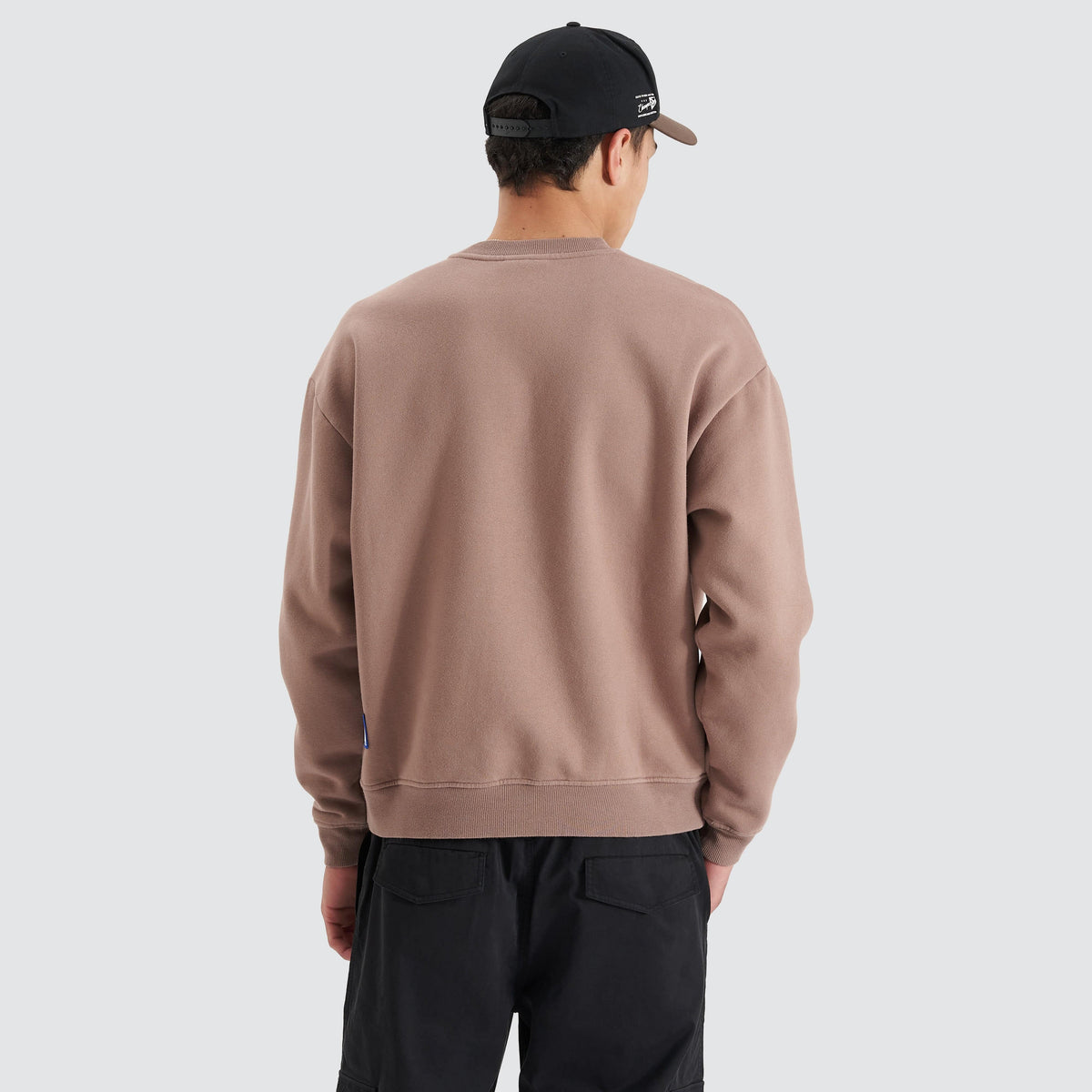 NXP Vault Heavy Box Fit Sweater in Bark - Nena and Pasadena | NXP